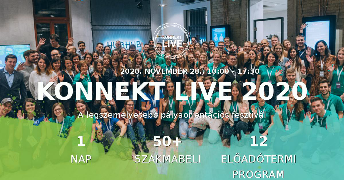 Parókia – Konnekt LIVE – A legszemélyesebb pályaorientációs fesztivál